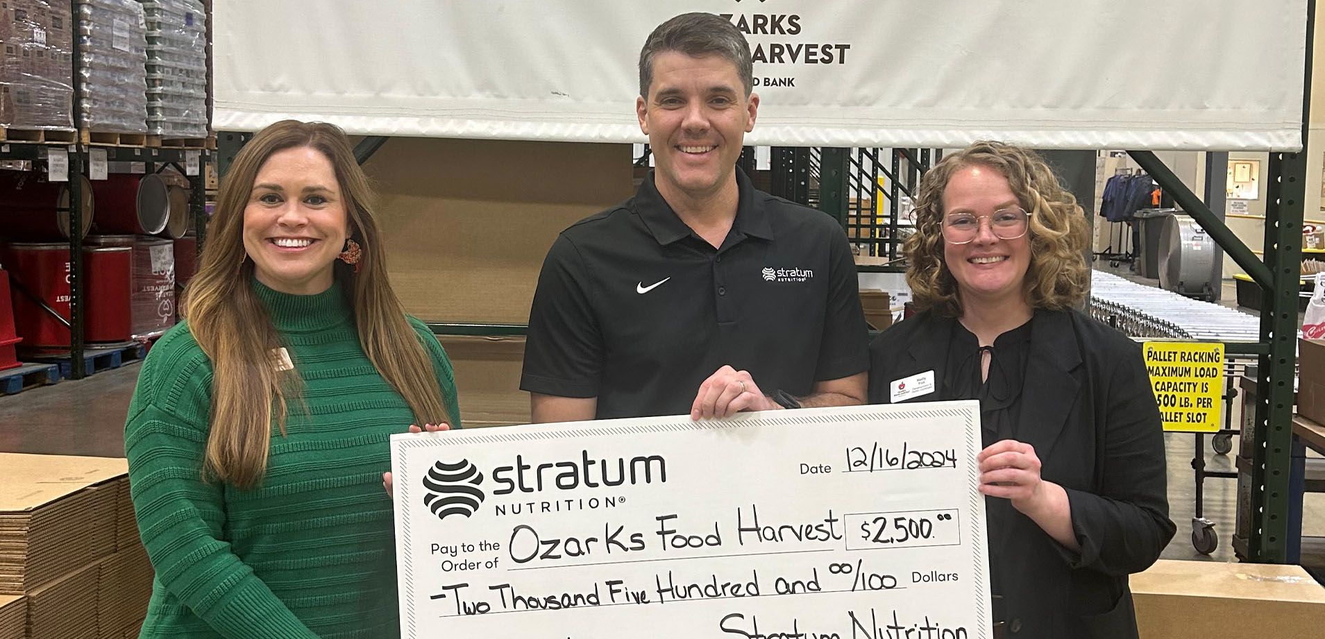 Stratum Nutrition Spreads Holiday Cheer with Donations to Local ...